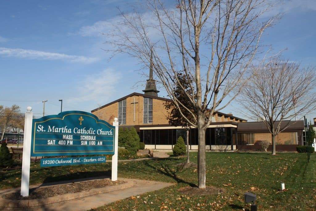 Saint Martha Catholic Church (Dearborn) - Mass Time